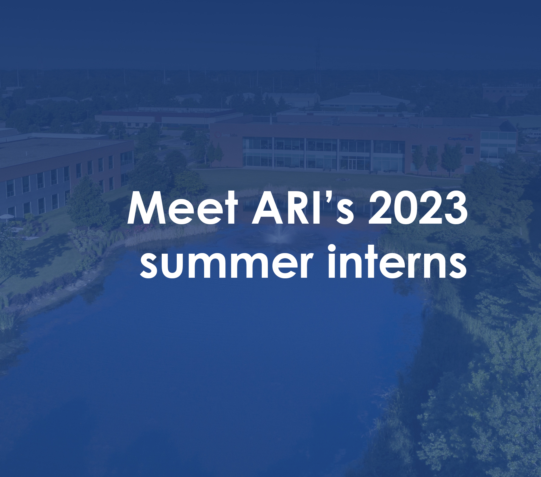 Meet ARI's 2023 Summer Interns | Applied Research Institute | Illinois